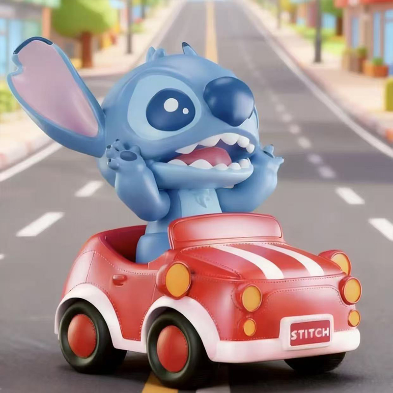MINISO disney series - exclusive collectible fun bumper car toy stitch ...