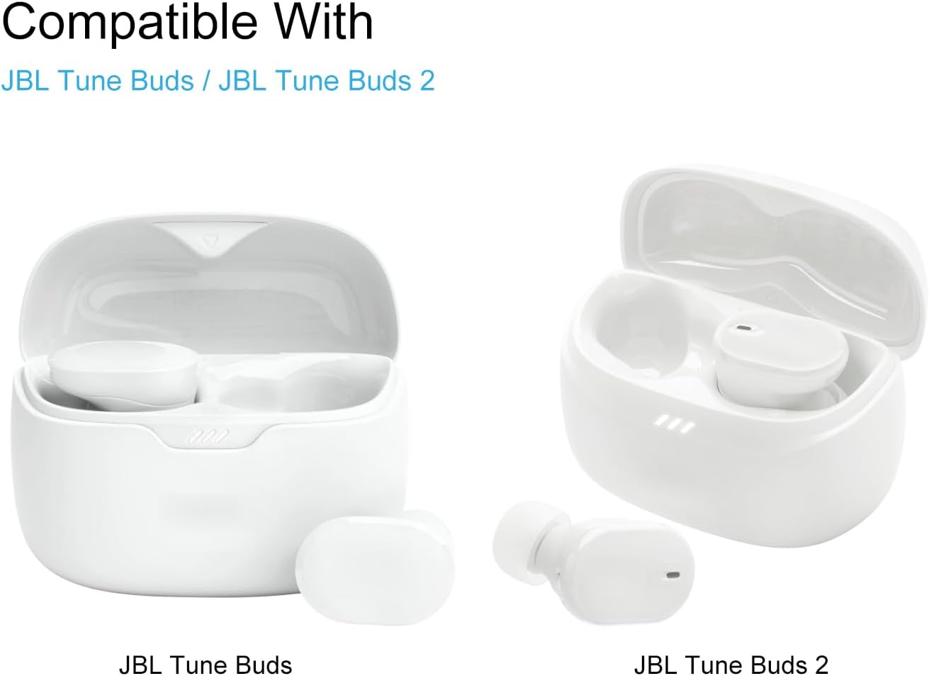 Ear Tips Replacement For JBL Tune Buds/JBL Tune Buds 2, Silicone ...