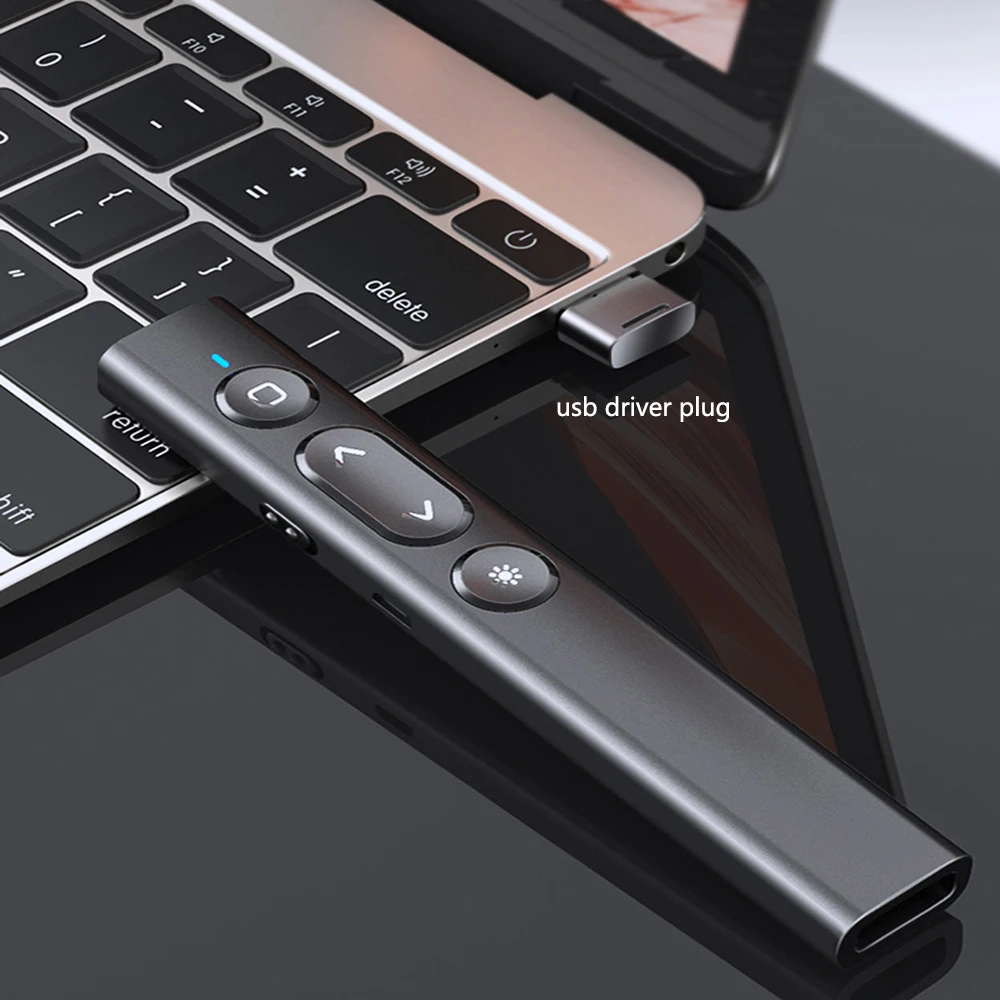 Wireless Presenter With Laser Pointer Laptop Remote Control Flip Pen ...