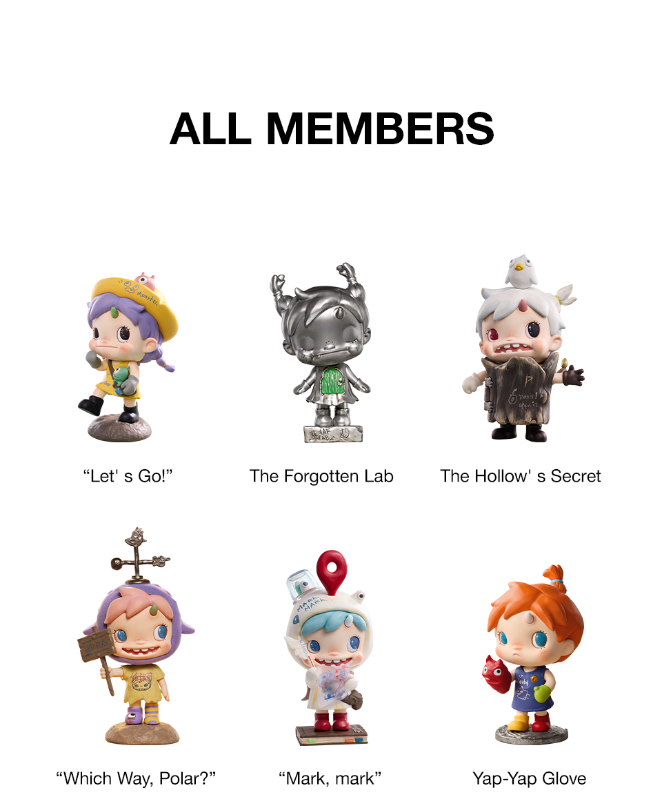 POP MART Polar-Season 2 Hidden Forest Path Series Figures (Whole Set ...
