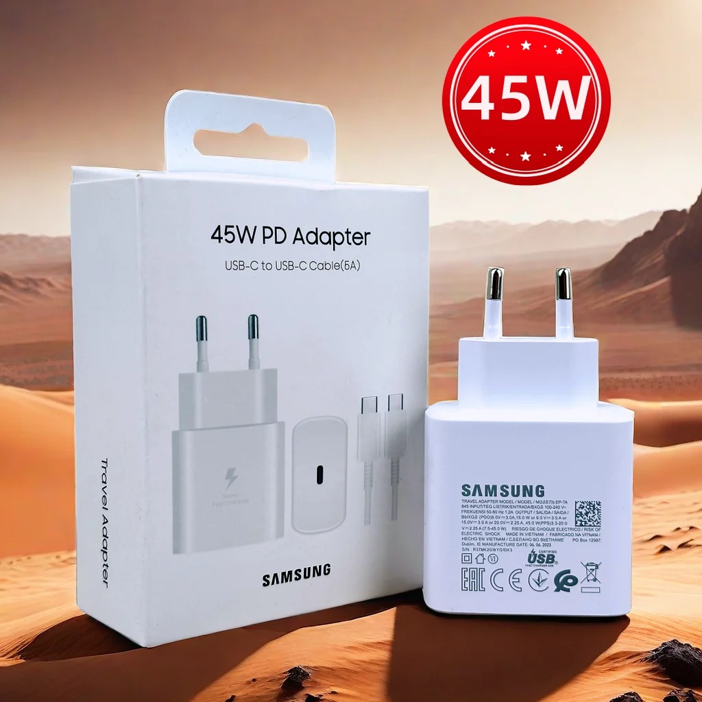 Samsung 45W Usb C Charger Galaxy S25 Ultra S24 Ultra A56 A36 A55 F56 ...