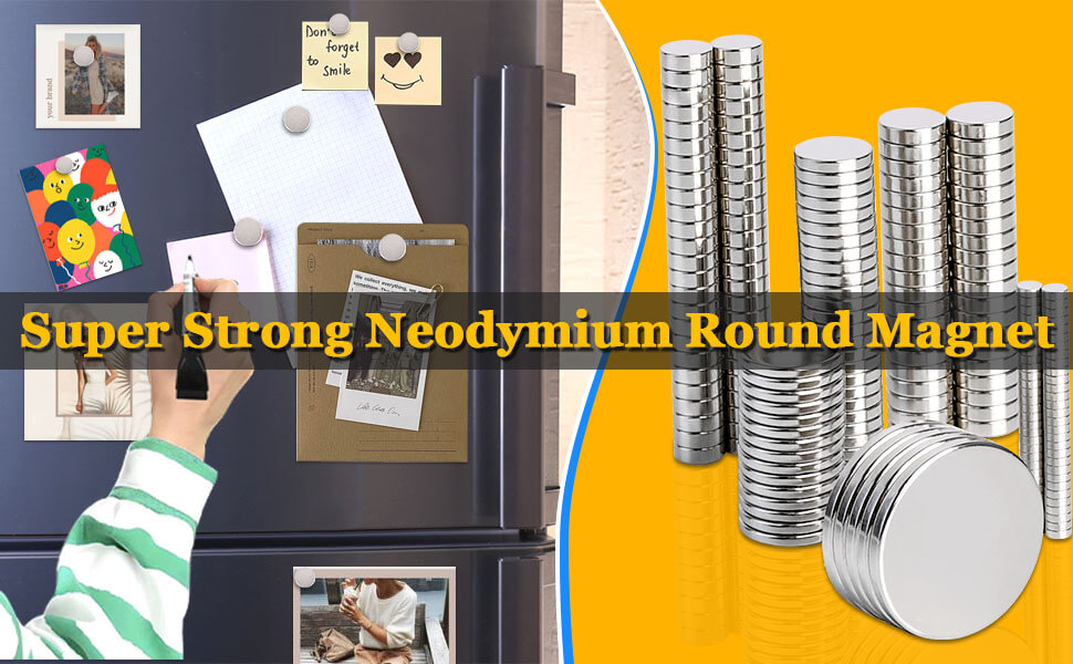 18mm Round Super Strong Neodymium Disc Magnets, Small Magnets for Dry ...