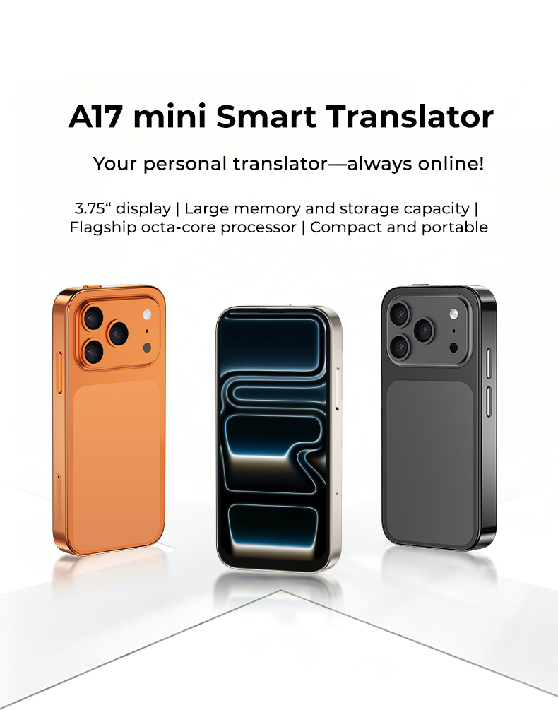 Android10 A17 Mini Smartphone 4G/5G Dual SIM Standby 8GB+256GB Wifi GPS ...