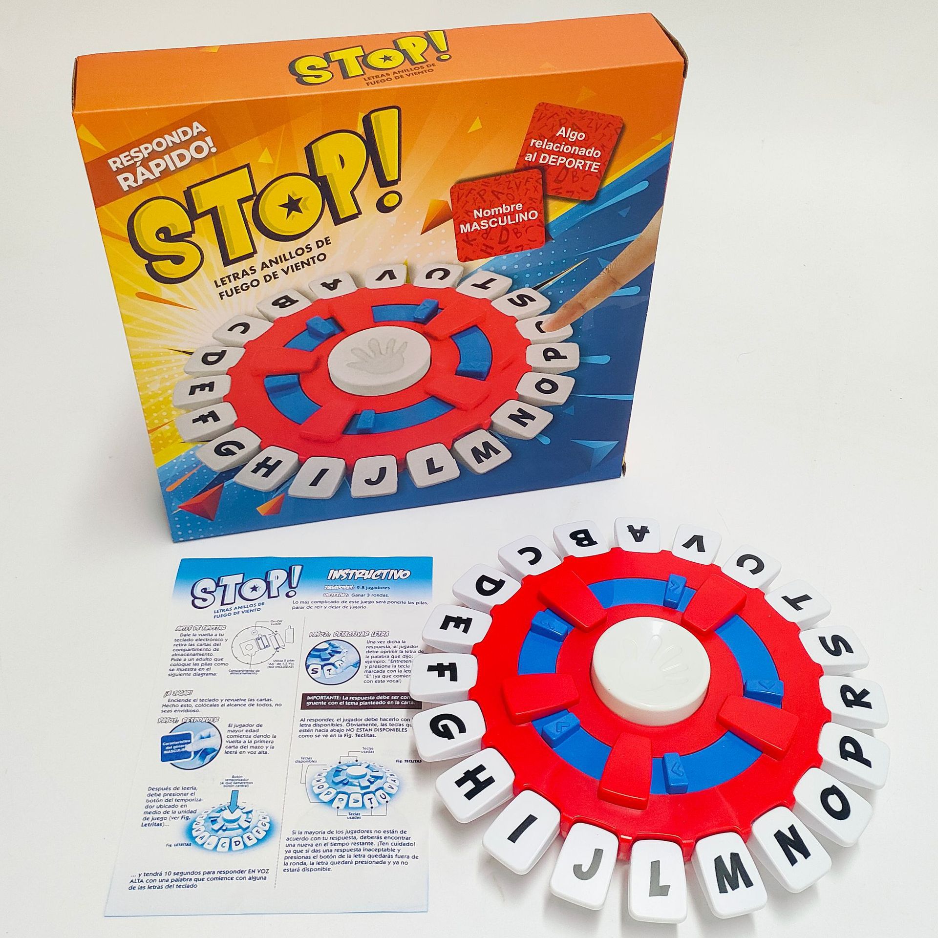 Alphabet Spinner Game - Fast-Paced Family Board Fun | Shopee Singapore