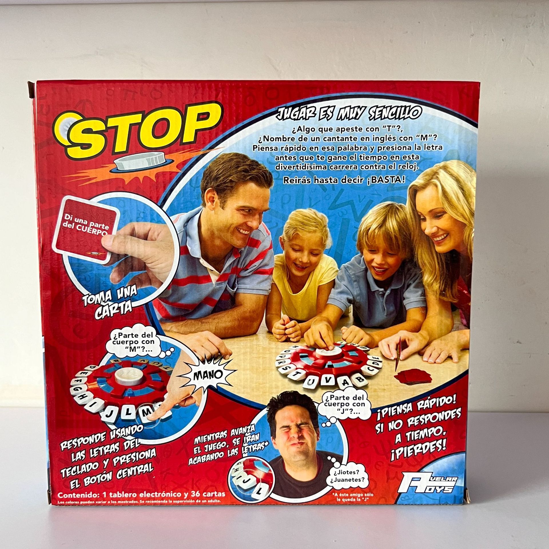 Alphabet Spinner Game - Fast-Paced Family Board Fun | Shopee Singapore