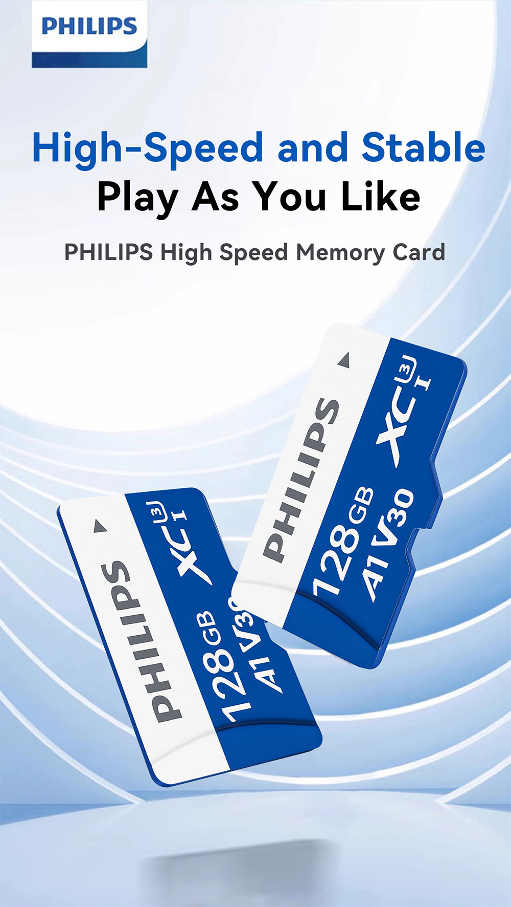 PHILIPS Micro SD Card Series - 8GB/16GB/32GB/64GB/128GB for Dashcams ...