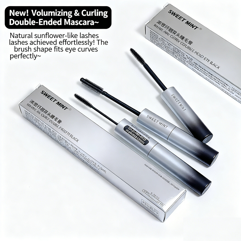 SWEET MINT 2-in-1 Mascara - Volumizing & Curling, Long Lasting, Smudge ...