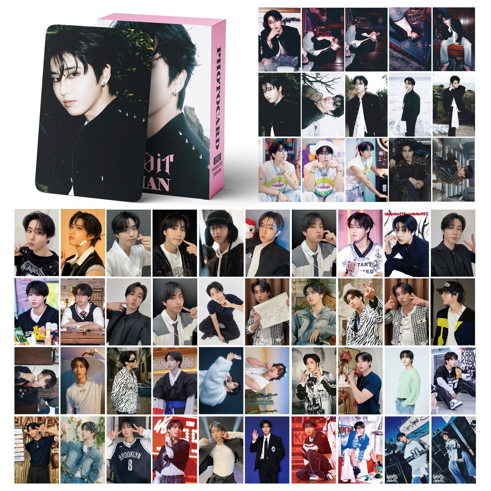 KPOP 127pcs/box Stray Kids Solo HAN Photocards DO IT KPOP LOMO Card ...
