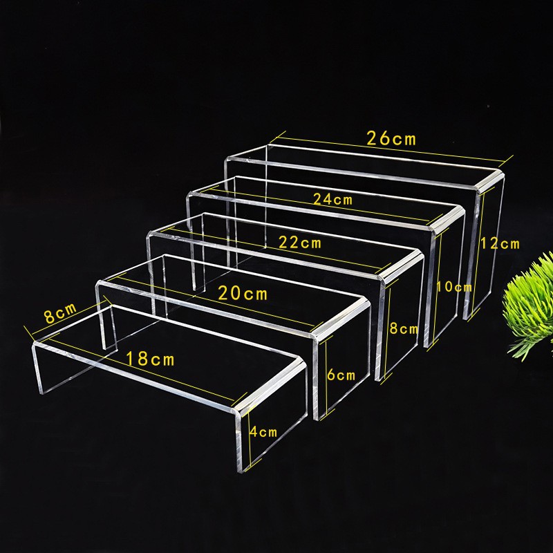 Acrylic U-Shaped Display Stand, Multi-Purpose Desktop Organizer for ...