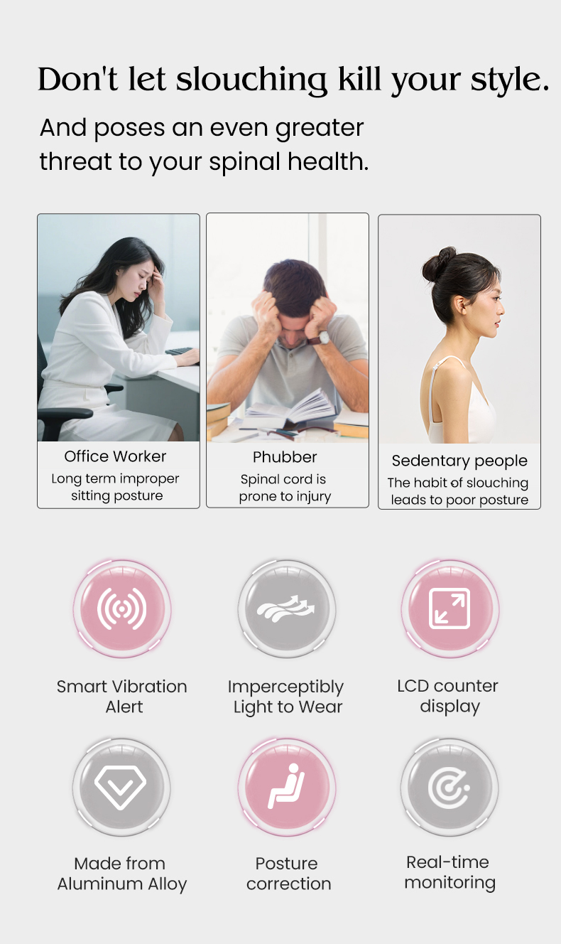 Smart Posture Corrector Back Posture Reminder Neck Hump Correct ...