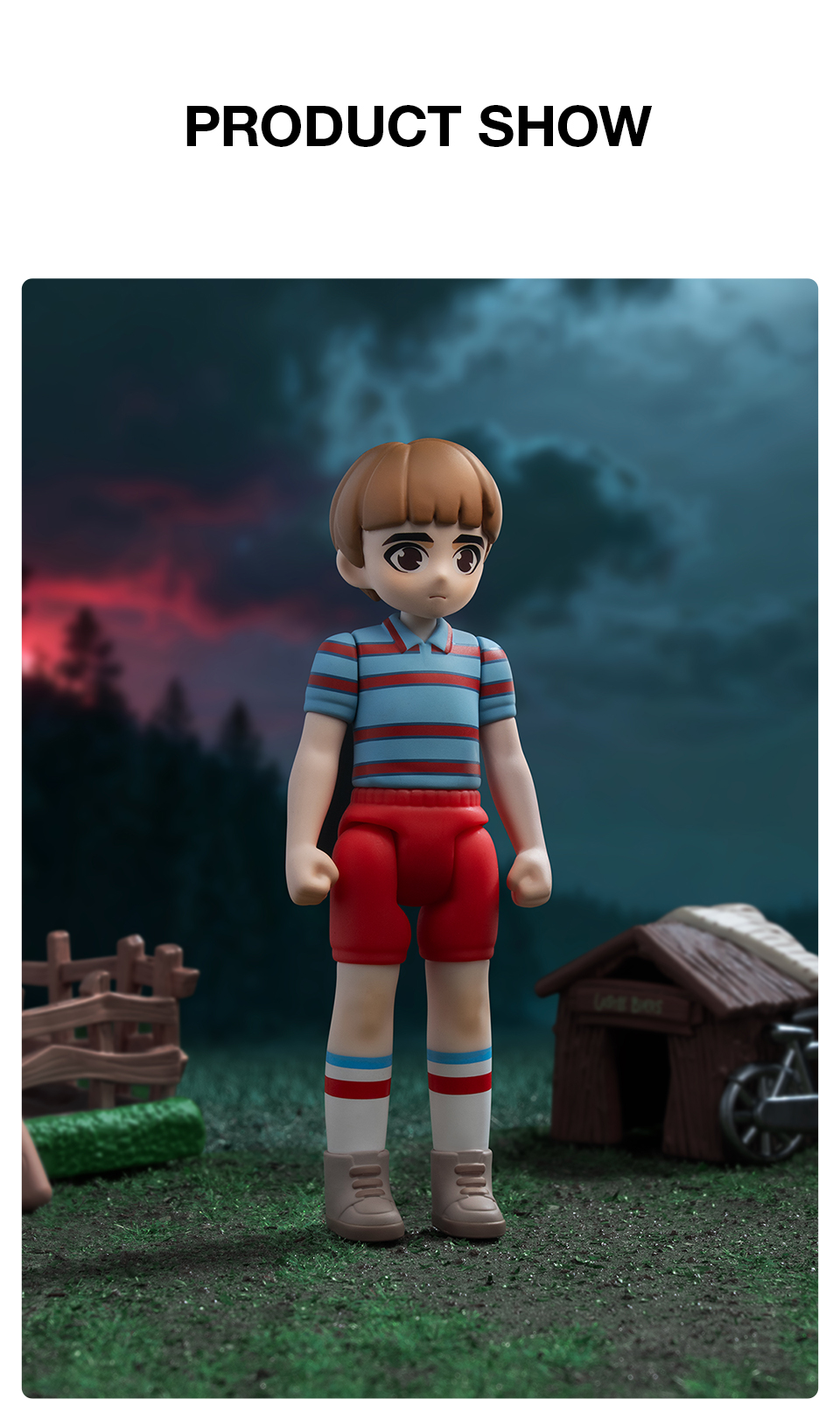 POP MART 《Stranger Things》 Hawkins Town Series Figures - Will | Shopee ...