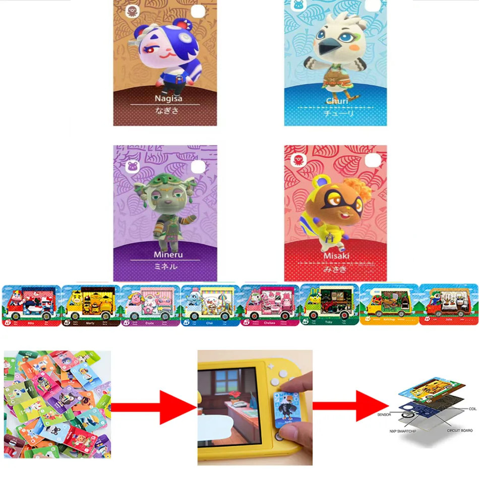 2026 New NFC Mini Cards,amiibo of animal crosing (4~527) Perfect Gift ...