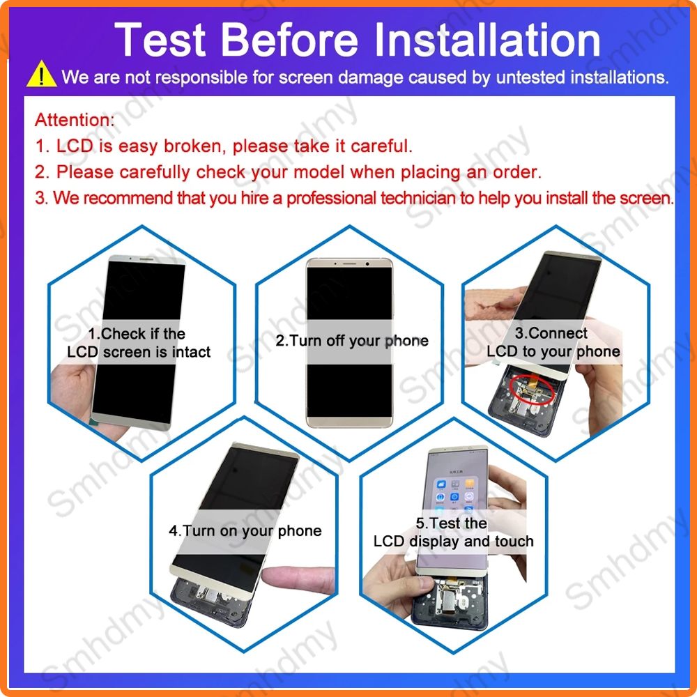 smhdmy Ori AMOLED Display For Xiaomi Civi 1S 2 3 4 Pro 5 Pro LCD Touch ...