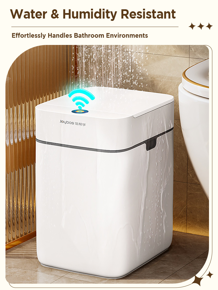 Joybos S08 Automatic Trash Can With Cover Charging Smart Pressure ...