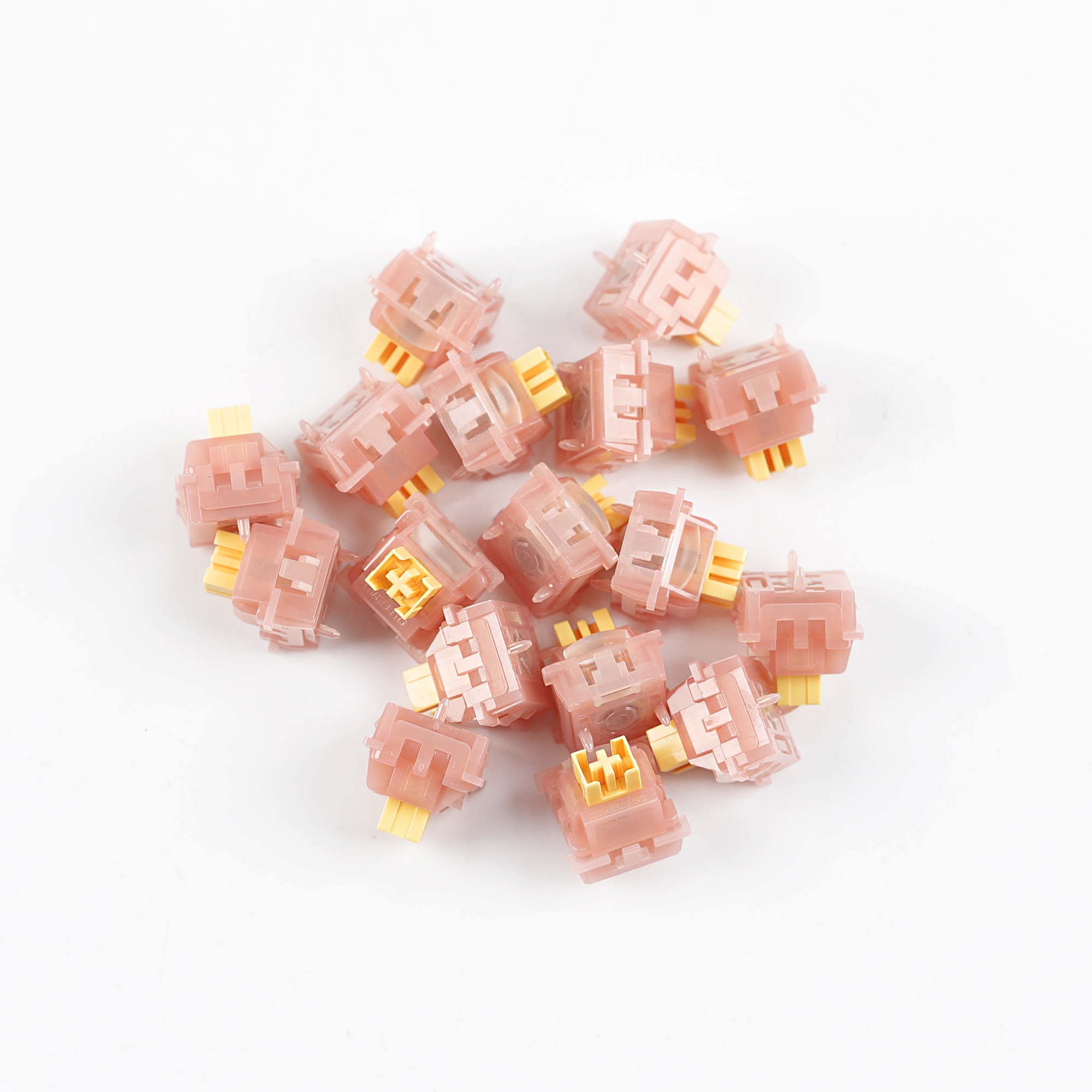 Outemu Peach Silent Magnetic Switch 2pin Linear Pre-Lubed 40g Switch ...
