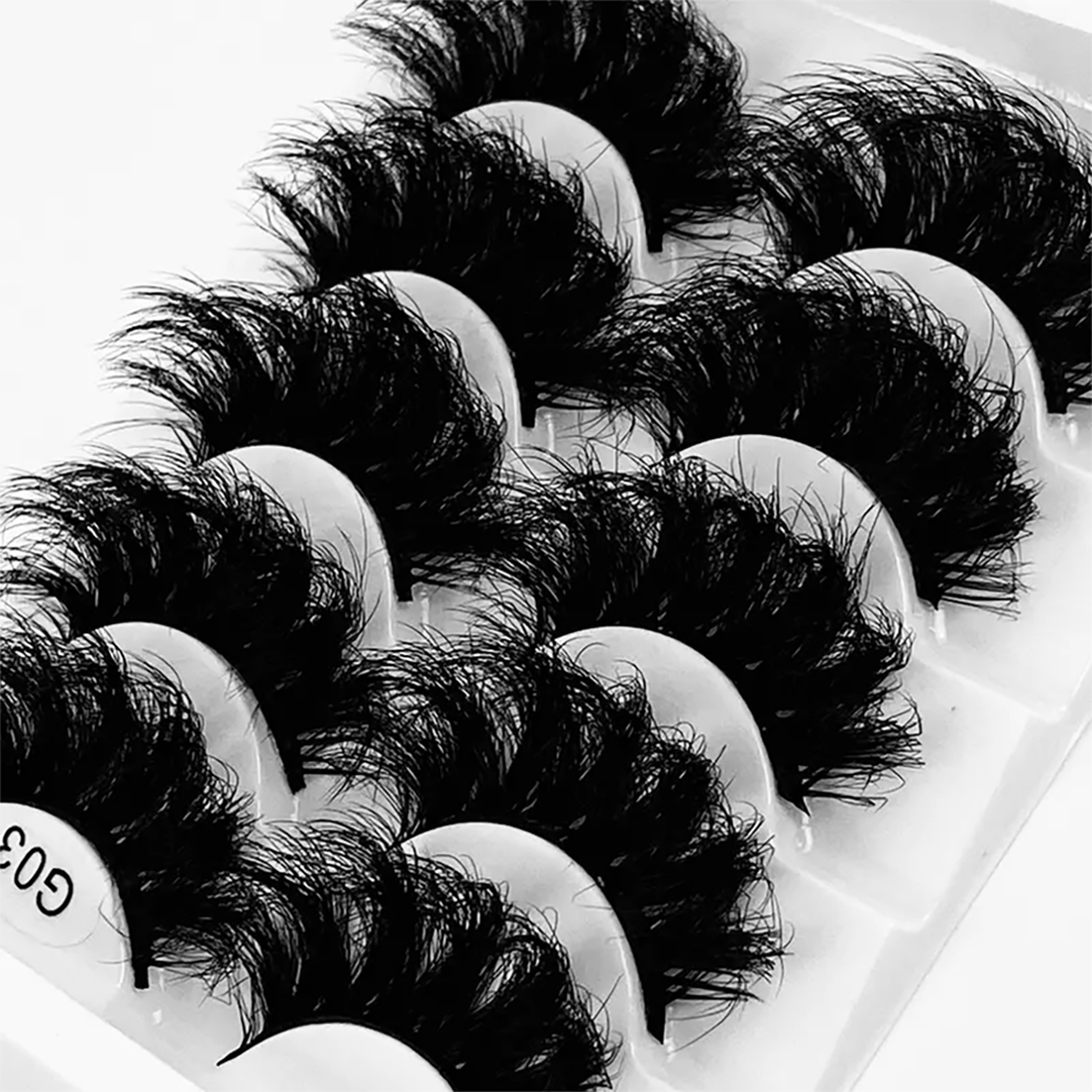 Women's 8D Fluffy Lashes 5 Pairs, Handmade Volume with Bold Curl, Shiny ...