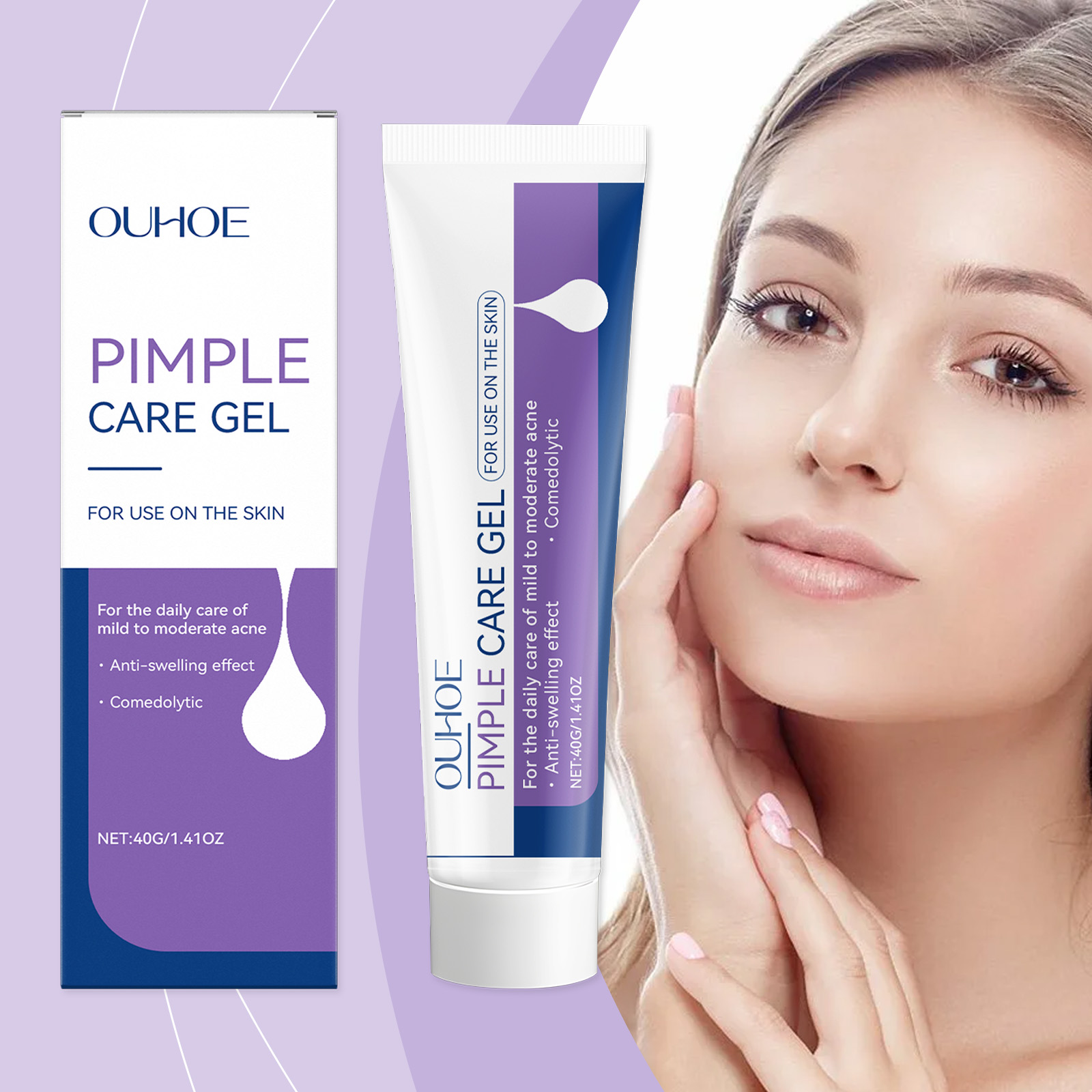 Pore-Tightening Anti-Acne Gel, Fades Blackheads & Blemishes, Soothes ...