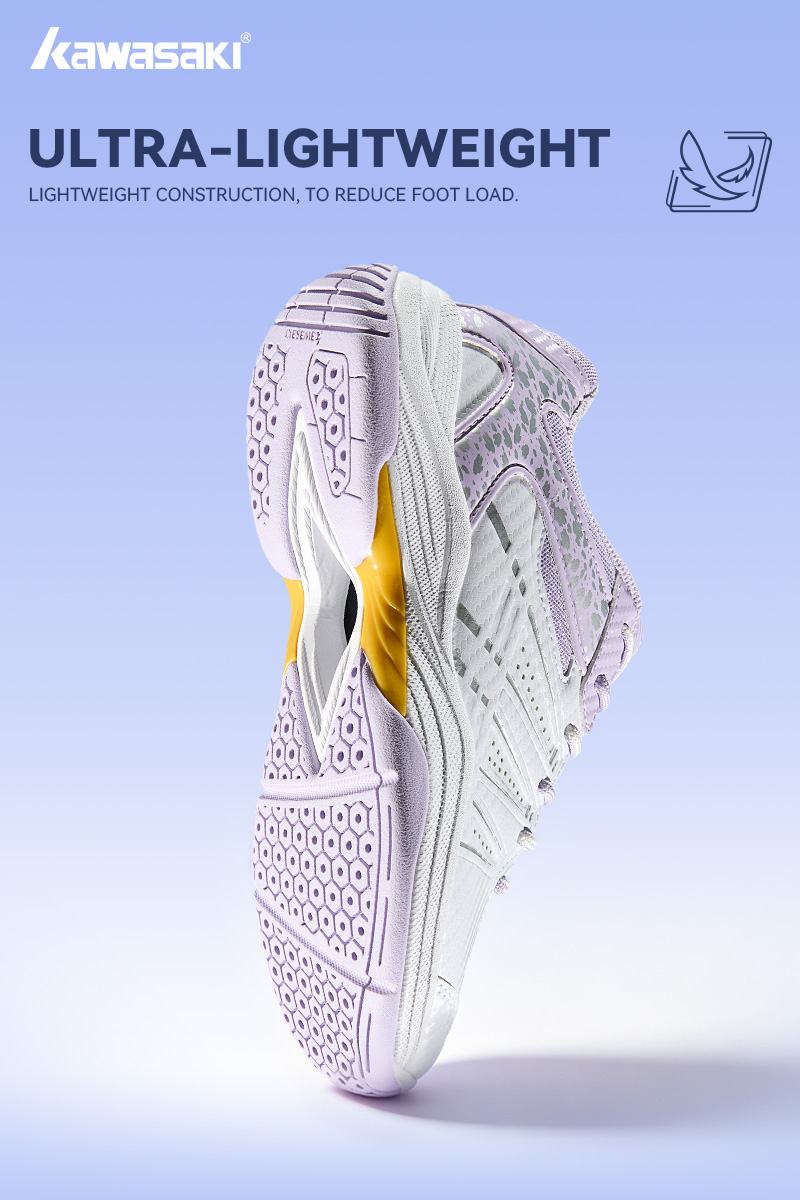 Kawasaki Pickleball Shoes Sneakers Shoes K-065D Professional Badminton ...