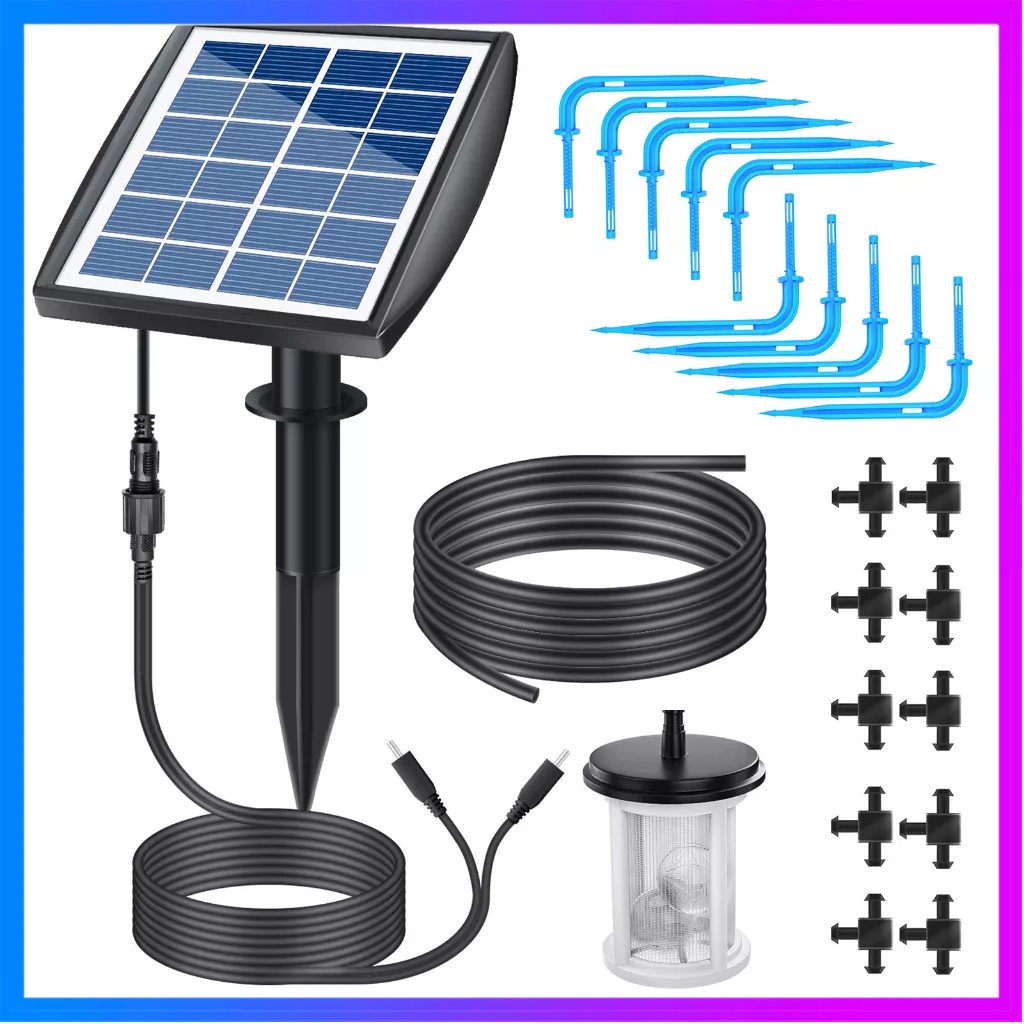 Solar Irrigation Solar Auto Watering System Solar Powered Automatic ...