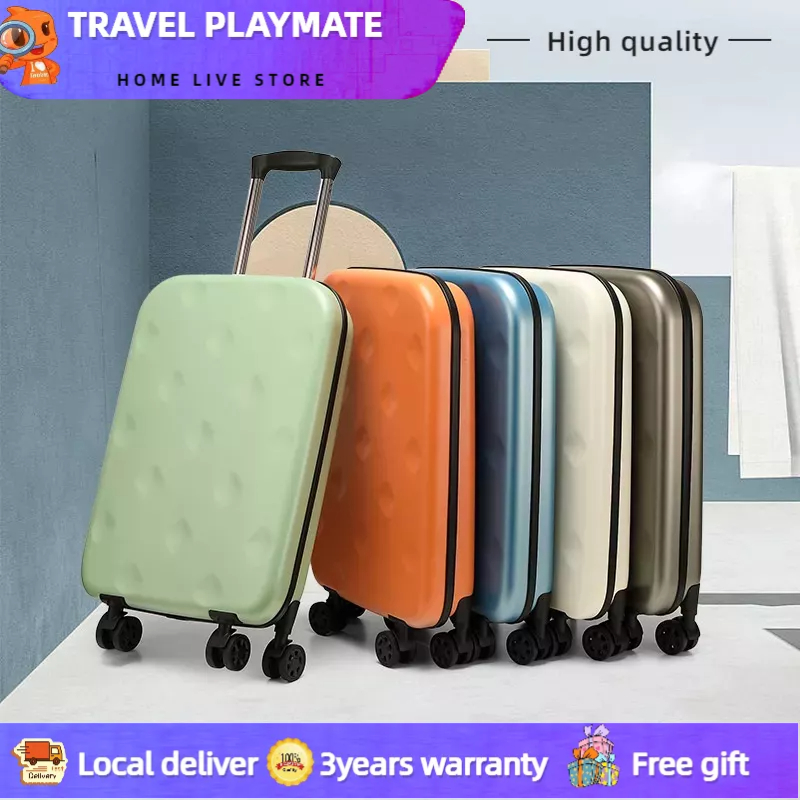 Lightweight Expandable Hard Suitcase Luggage Trolley Bag with Spinner ...