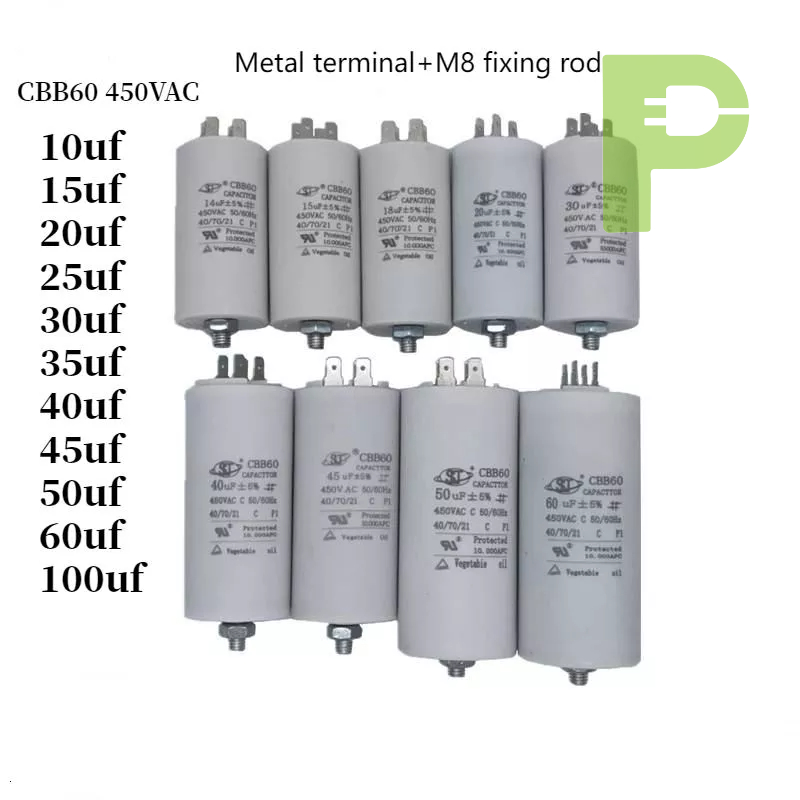 Fixing Cbb60 Metal Terminal+M8 Rod 10uf ~100uf 450VAC Air Compressor ...