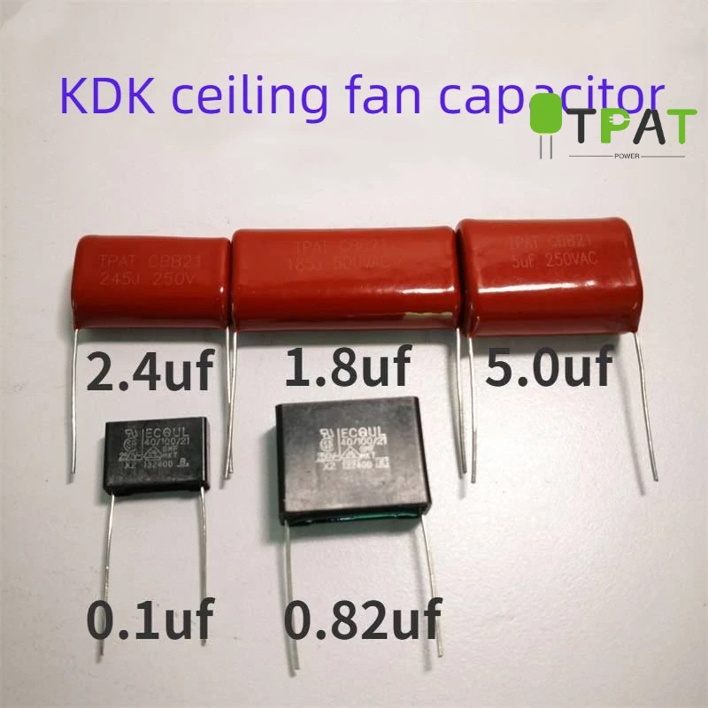 Panasonic KDK Ceiling Fan Condenser Capacitor Noiseless capacitor1.8uF ...
