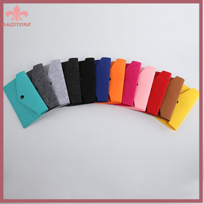 BST Multifunction Cards Wear-Resistant Phone Bag Portable Felt Pouch ...