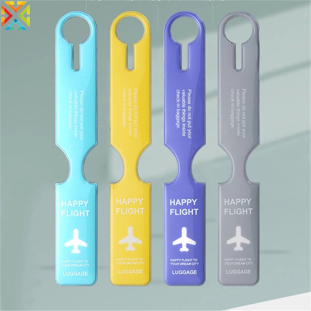 New Style PVC Luggage Tags Suitcase ID Addres Holder Baggage Tag ...