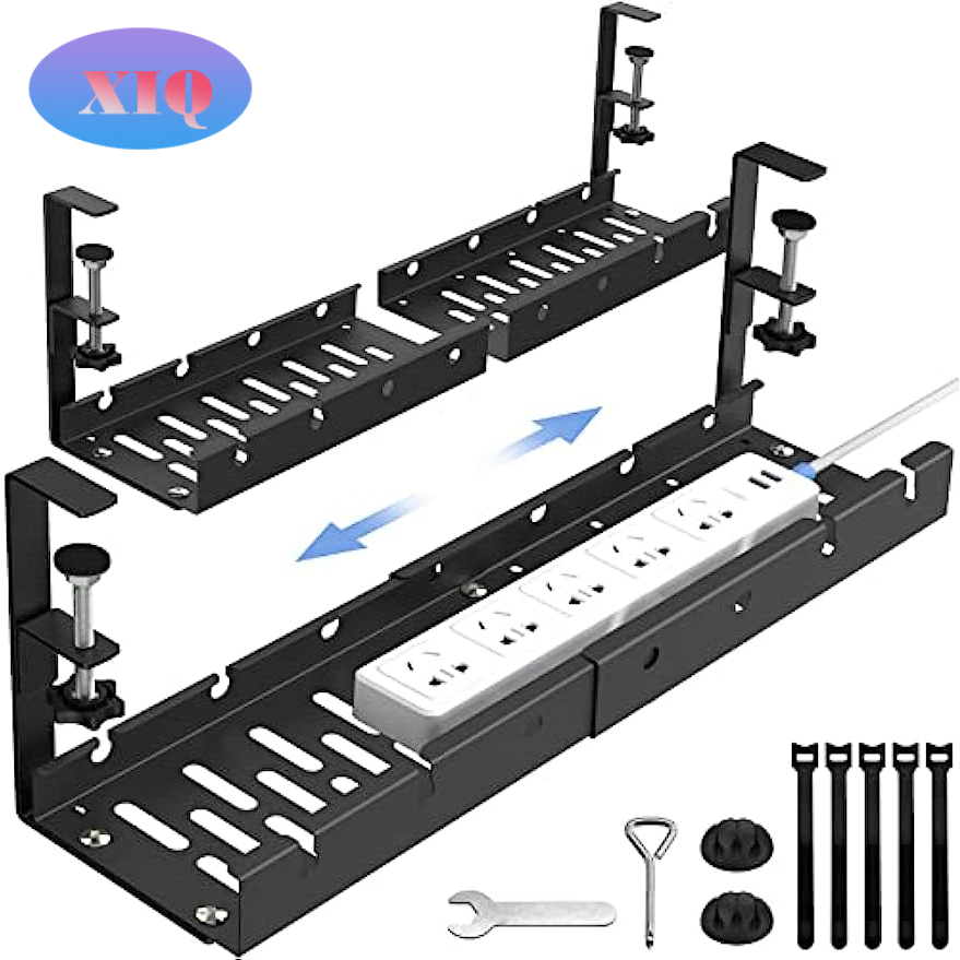 SG Under Desk Cable Management Tray Cable Storage Rack Cable Organizer ...