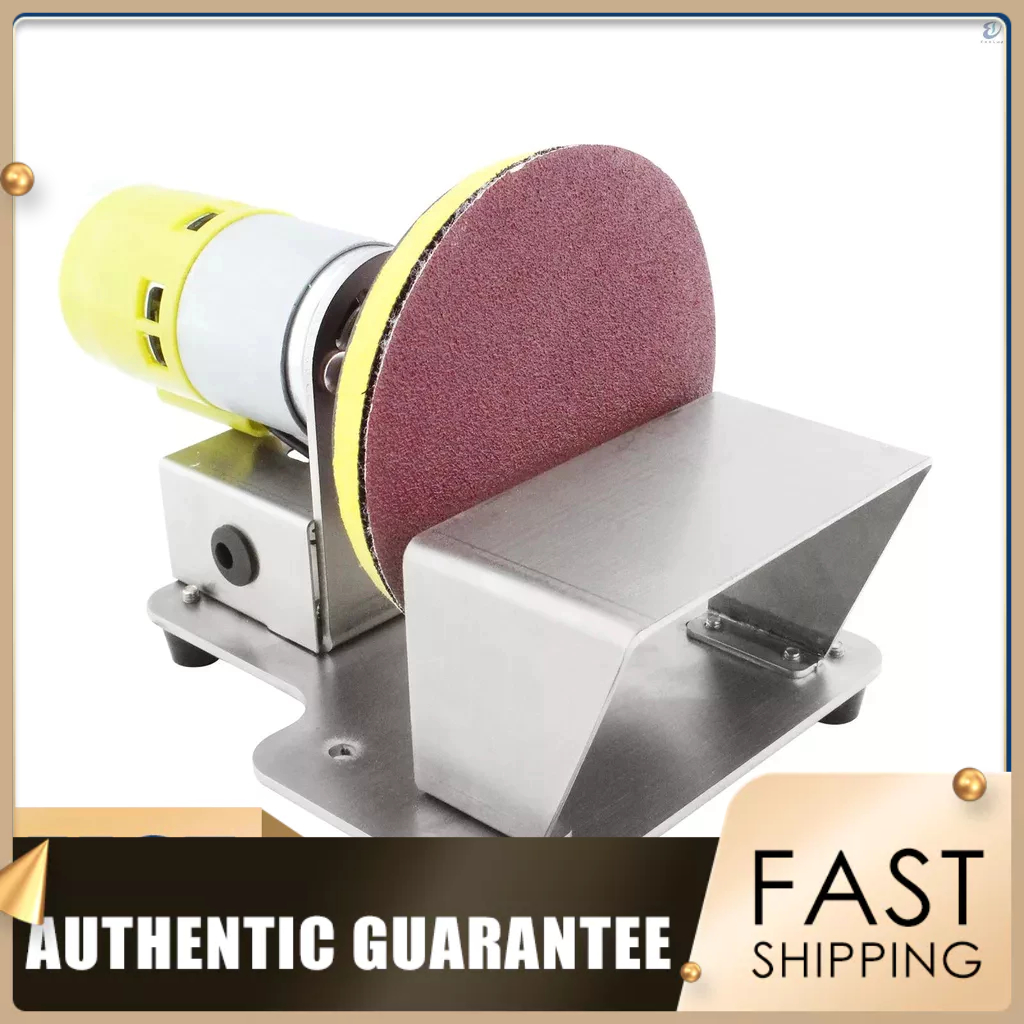 (TOOL)Electric Rotary Polisher Table Disc Sander with 7 Variable Speed ...