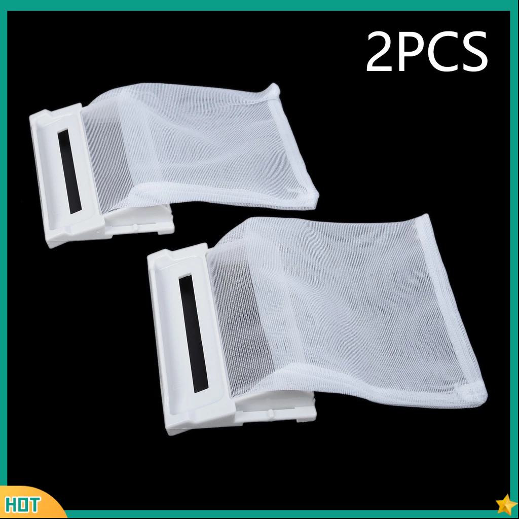 (DAISYG) Washing Machine Laundry Lint Filter Bag Hair Catcher Mesh 140 ...