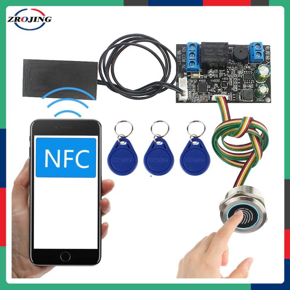 Fingerprint identification control board mobile phone NFC induction ...