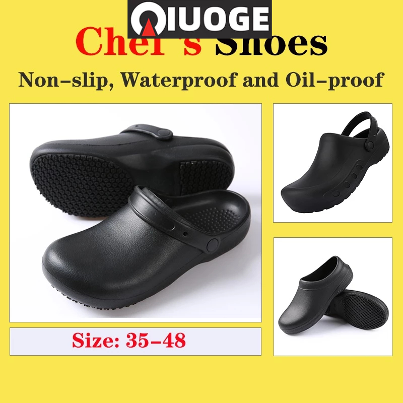 [Ready Stock] Anti-Slip Chef Shoes Restaurant Restaurant Western ...