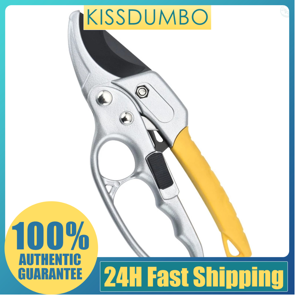 Secateurs Steel Blade Pruning Shears with Ergonomic Handles Gardening ...