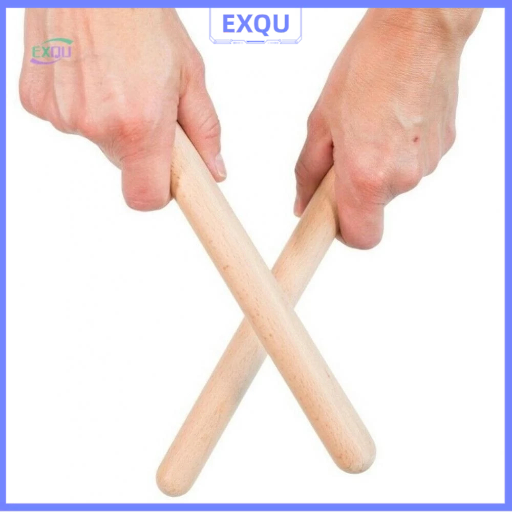 Drum Sticks Rhythm Sticks Toddler Wooden 1 Pair Claves Drum Kit ...