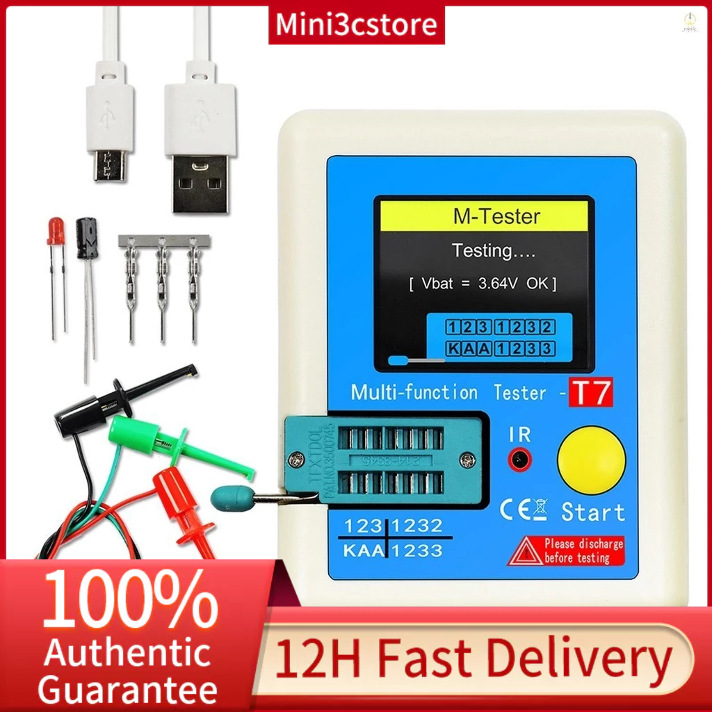 Transistor Meter LCR-T7 Multi-Function Capacitance Resistance Tester ...