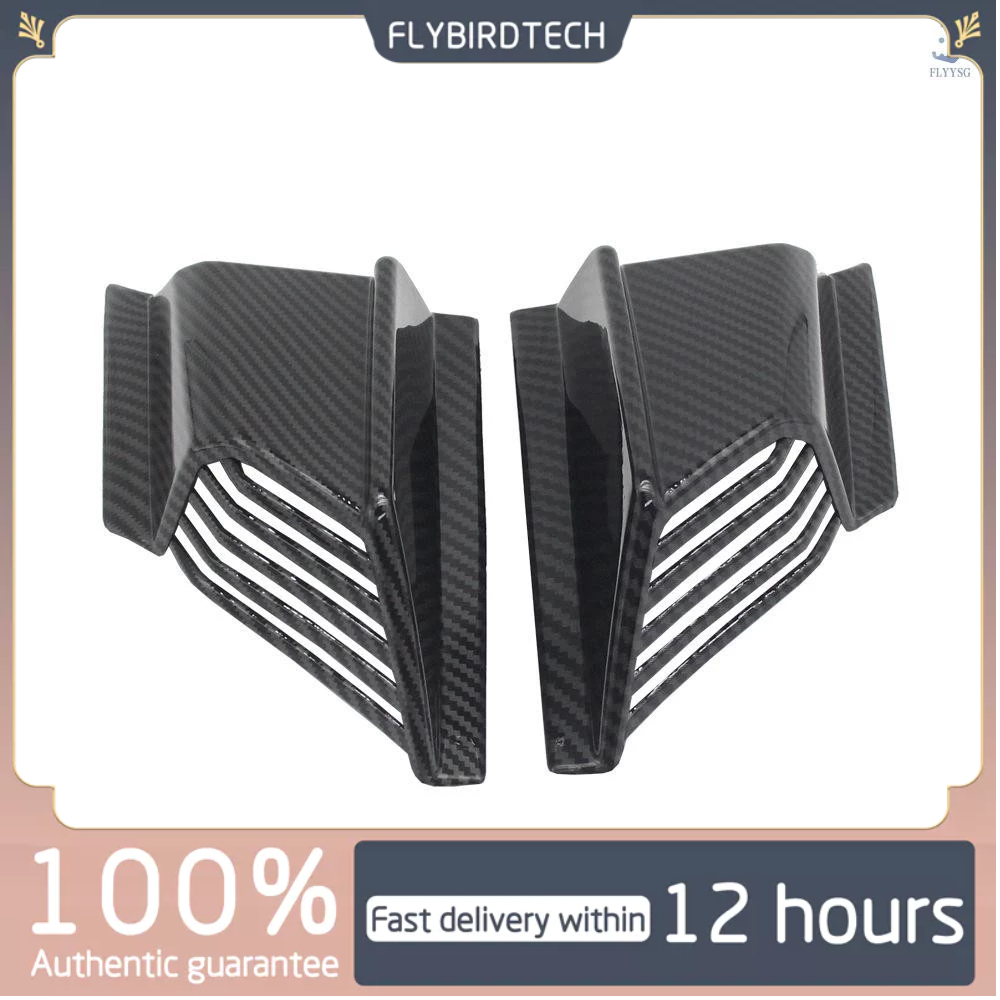 Motorcycle Winglet Aerodynamic Wing Kit Motorbike Side Spoiler ...