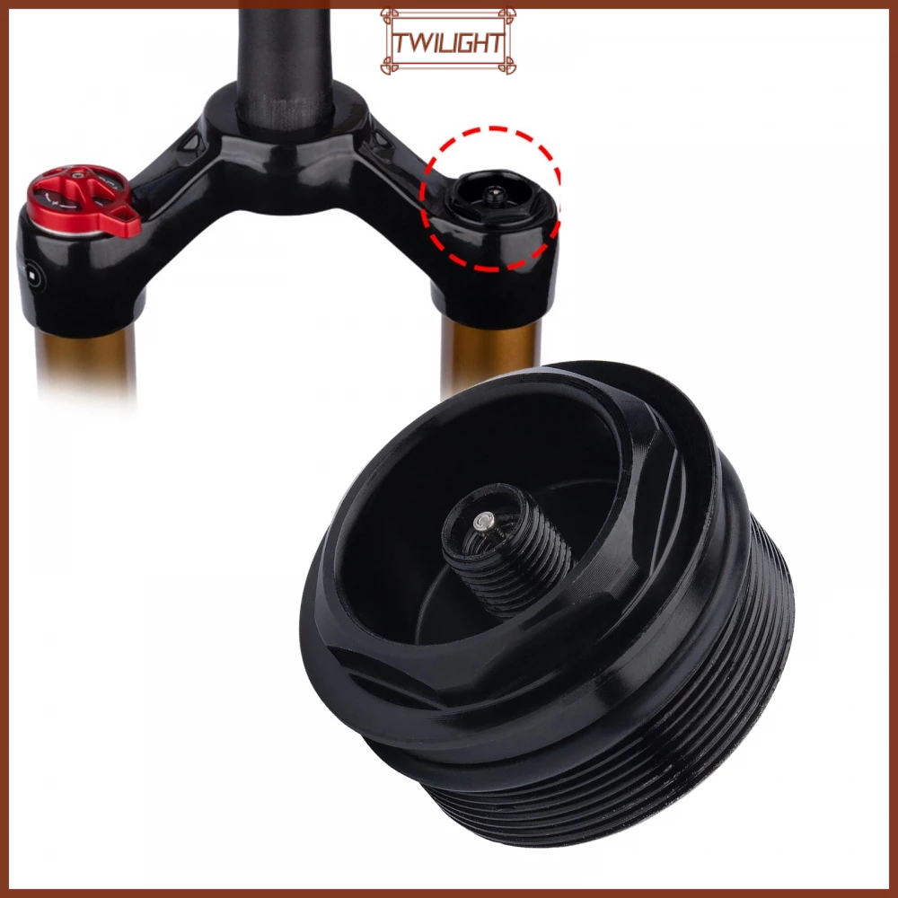 MTB Valve Nut Dustproof Bike Front Fork Cap Bicycle Valve Protection ...