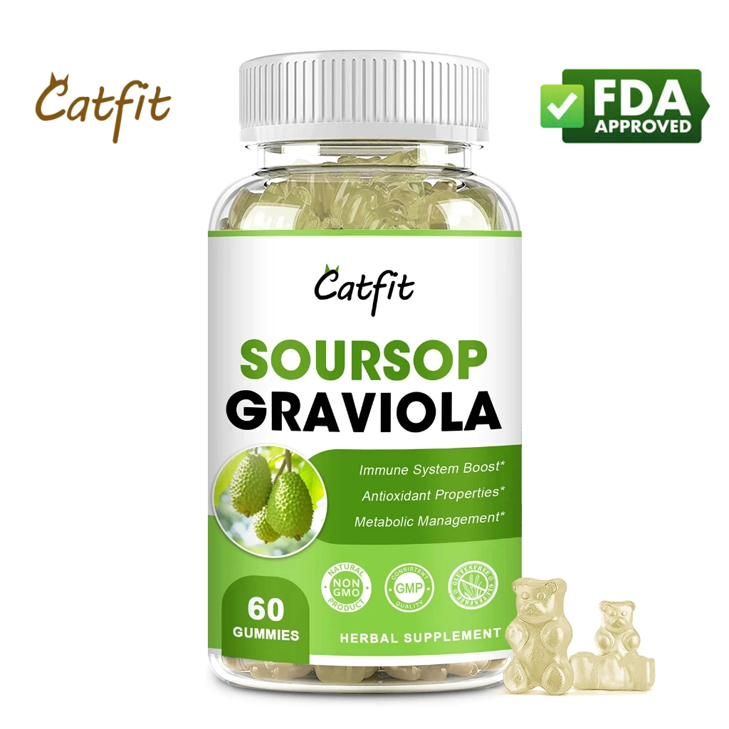 Catfit Soursop Graviola Gummies boost the immune system, provide ...