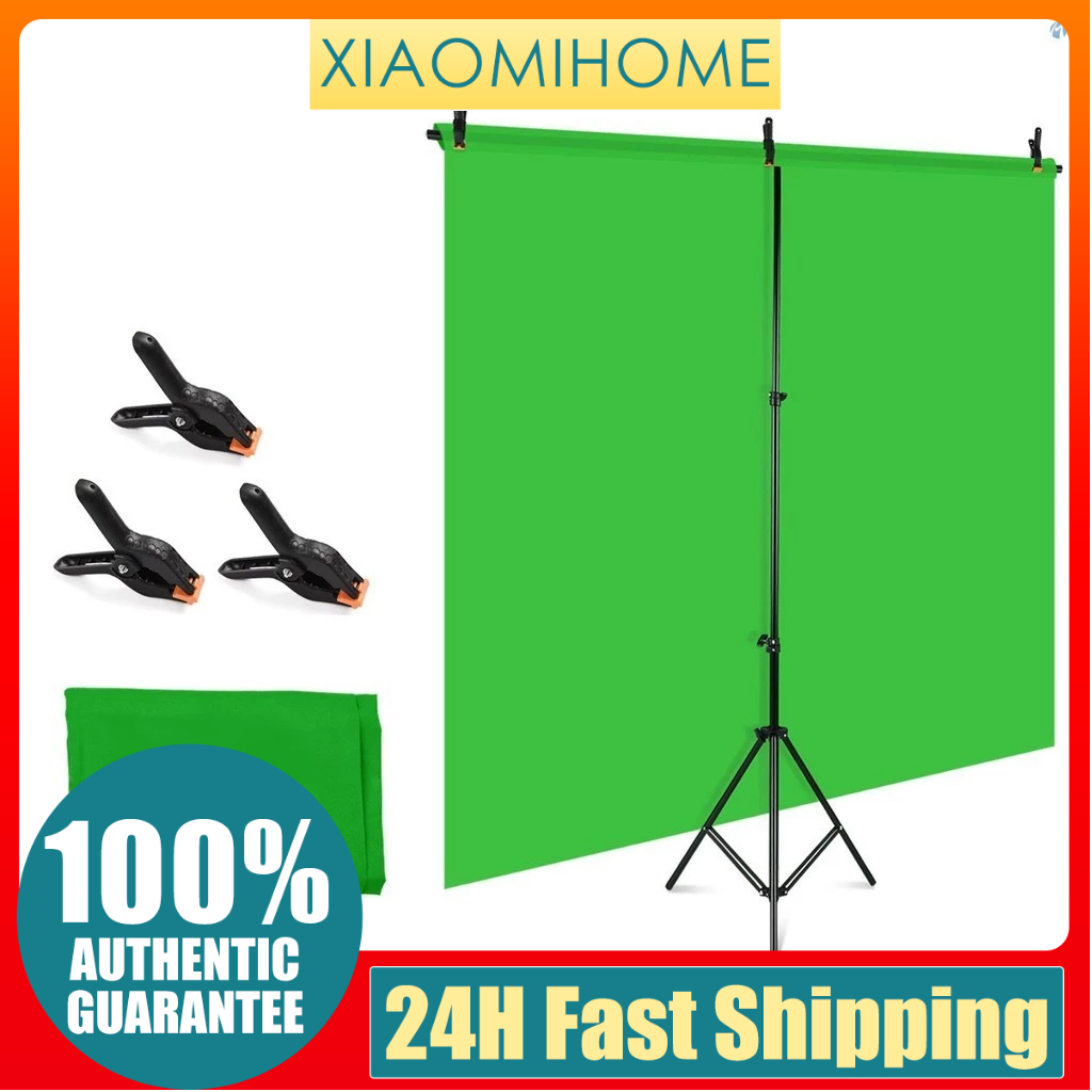 1.5 * 2m/ 5 * 7ft Green Backdrop Screen Chromakey Background ...