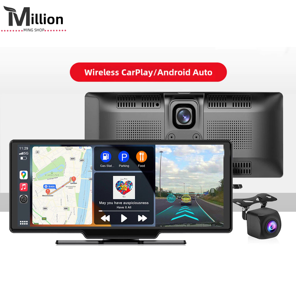 10.26-Inch Smart Screen Wireless CarPlay Navigation Bluetooth ...