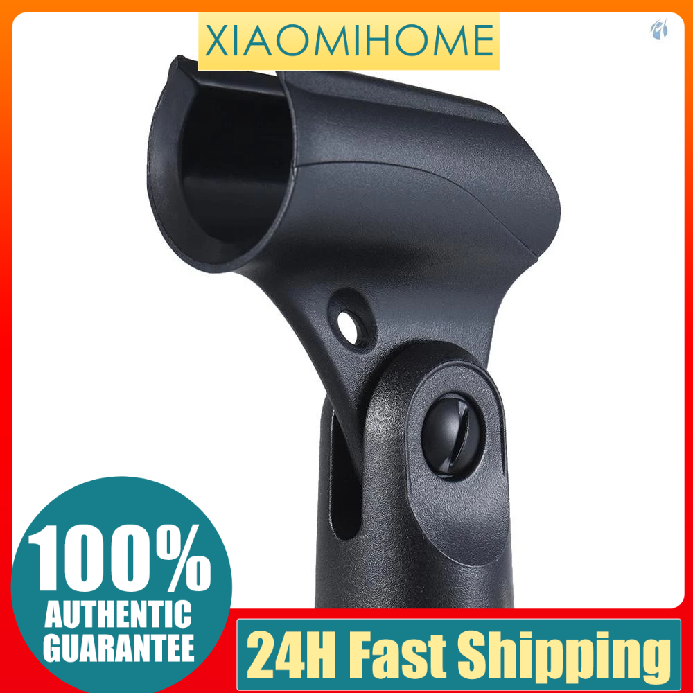M-7 Plastic Mic Clip Wireless Microphone Holder φ22mm Adjustable ...