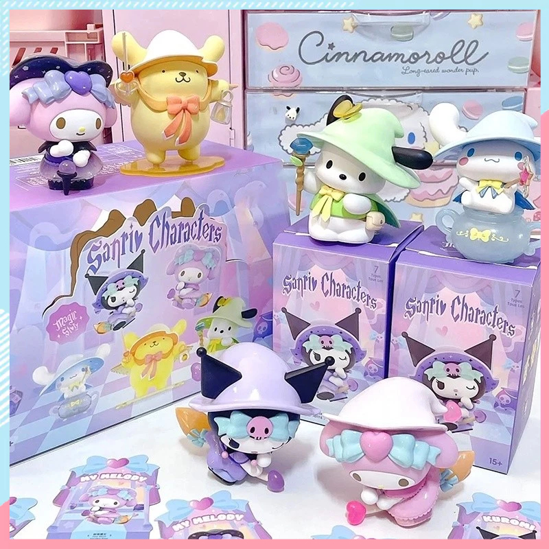 Sanrio Magic Story series blind box Kuromi Melody Cinnamorall doll cute ...