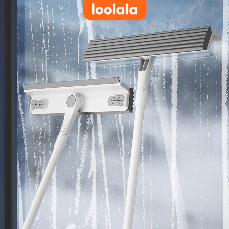 LOOLALA Multifunctional Window Cleaner Wiper Long Handle Brush Car Wash ...