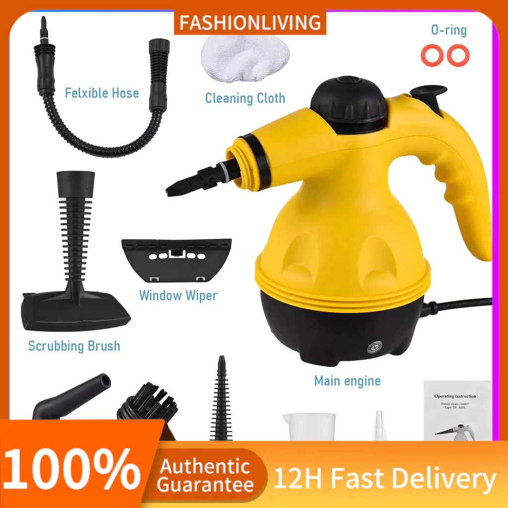 FLS Handheld Steam Cleaner 1200W Portable High Temperature Pressurized ...