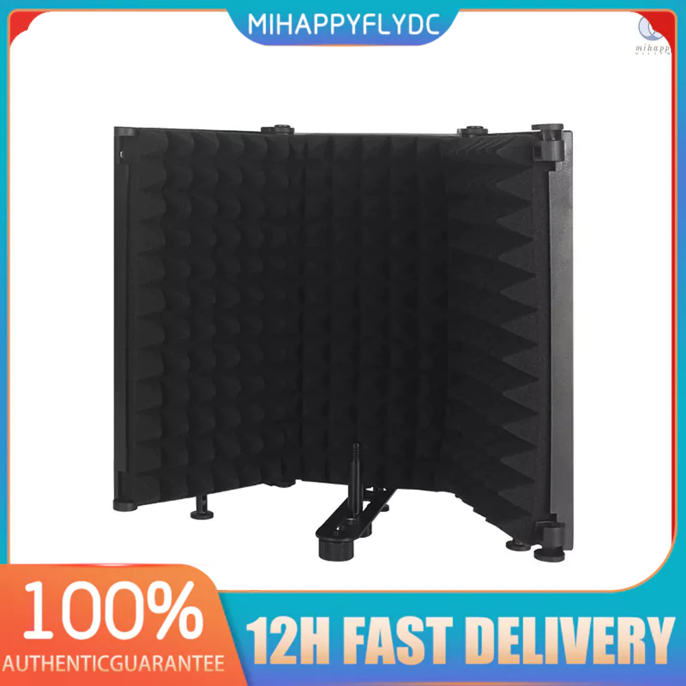 MIT Foldable Adjustable Sound Absorbing Vocal Recording Panel Portable ...