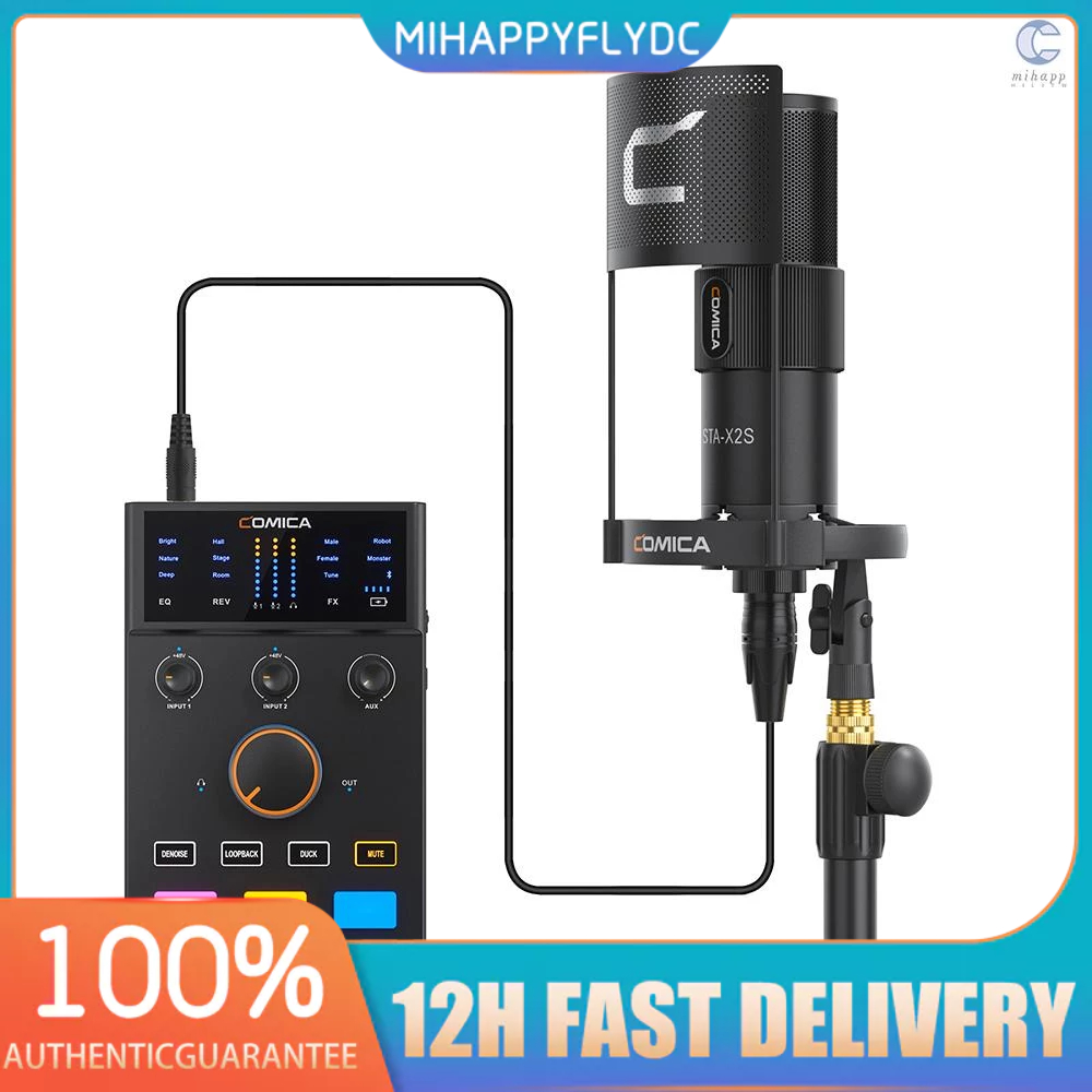 MIS COMICA AD Caster C1-K1 Audio Mixer USB Audio Interface Sound Card ...