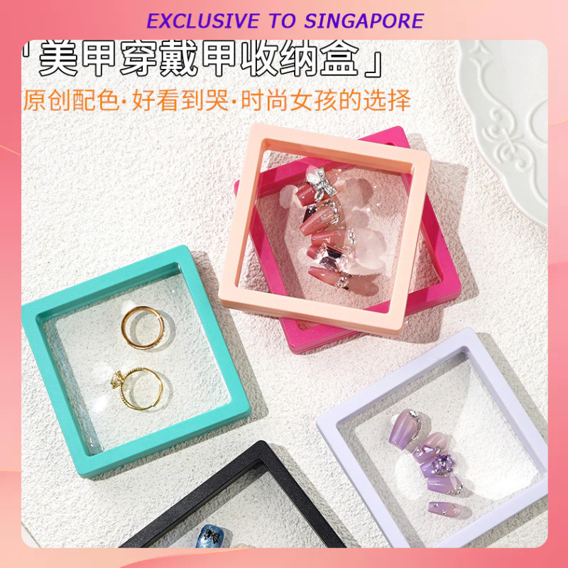 Portable Color PE Film Jewelry Box Suspension Box Armor Wearing Storage ...