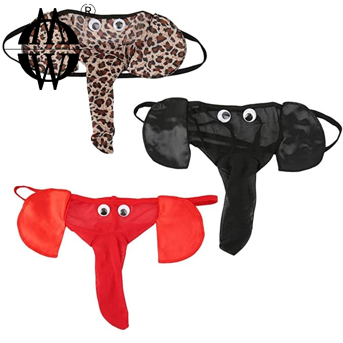 OMW PLus Size Thong Men Lingerie G-String T-Back Thongs Underwear ...