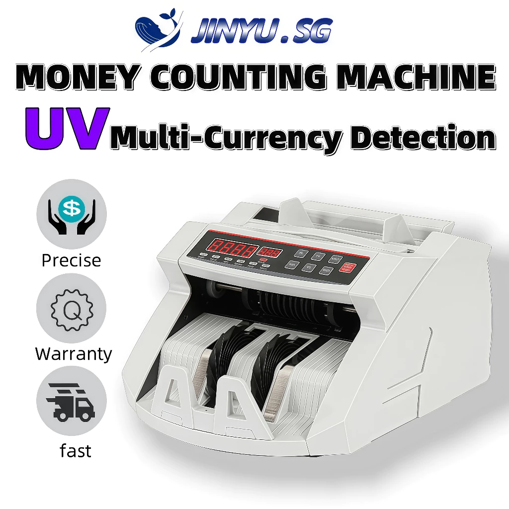 Money counting machine UV Counterfeit Detection Money counter Machine ...